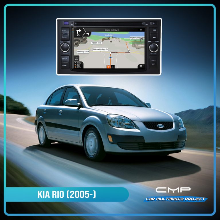 KIA Rio (2005-2011) 6,2" multimédia - CMP