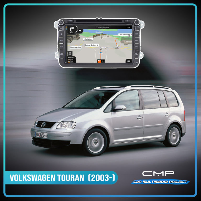 VOLKSWAGEN TOURAN (2003-) 8" multimédia - CMP